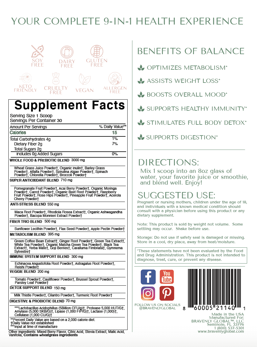 BRAVENLY BALANCE | BRAVENLY GLOBAL