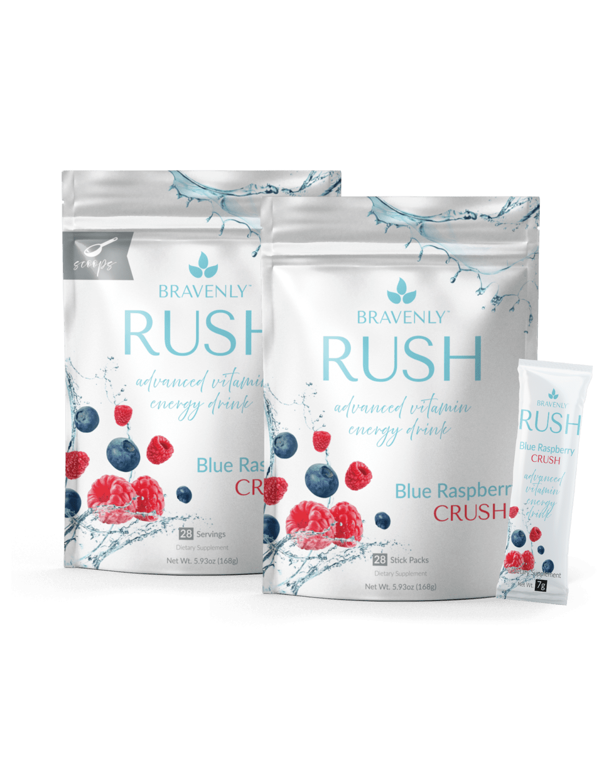 Blue Raspberry Rush | BRAVENLY GLOBAL