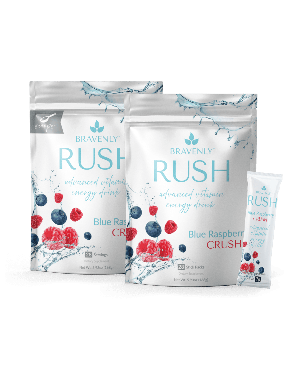 Blue Raspberry Rush | BRAVENLY GLOBAL
